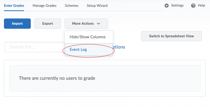 Gradebook_04 – Teaching & Learning Support