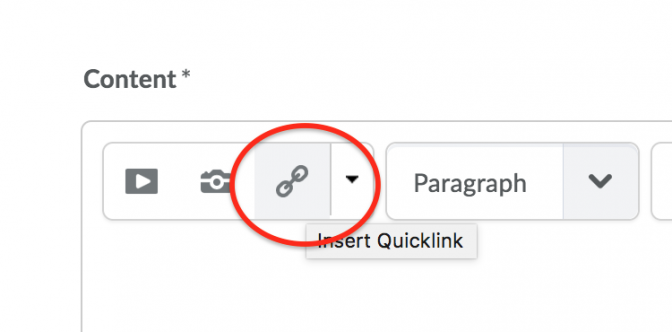 insert-quicklink – Teaching & Learning Support