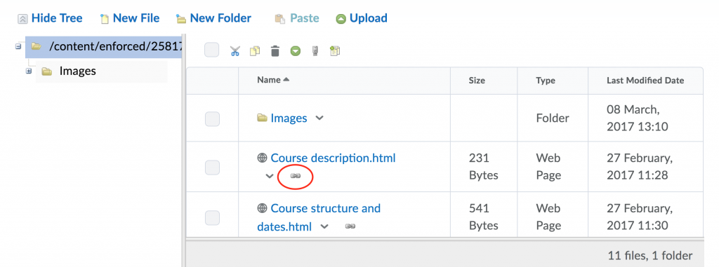linkedfiles – Teaching & Learning Support