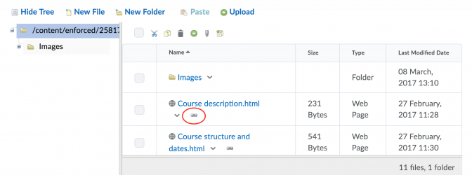 linkedfiles – Teaching & Learning Support