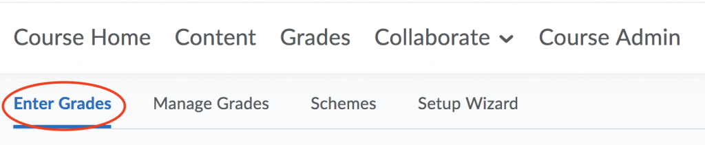 enter_grades – Teaching & Learning Support